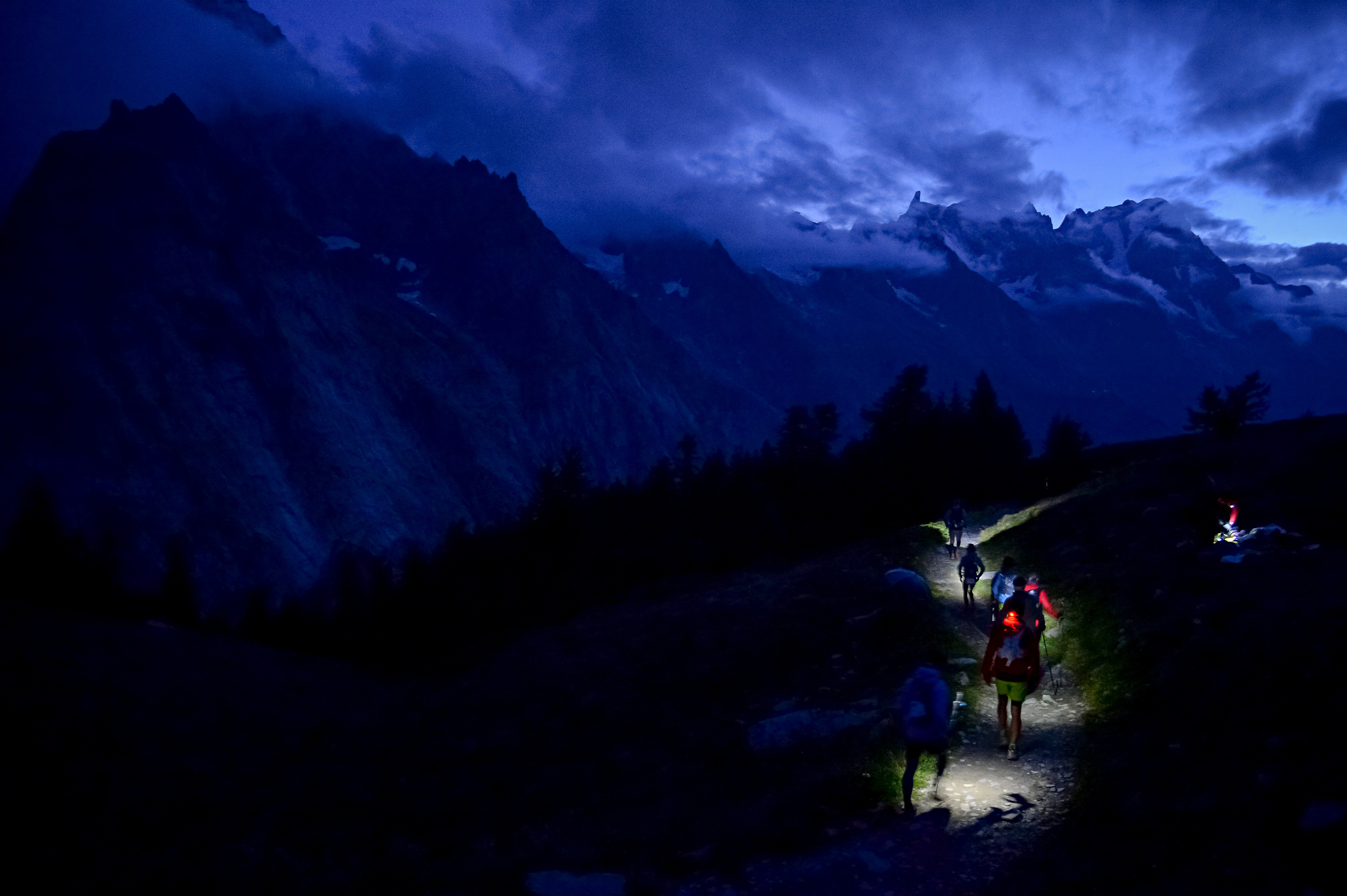 Un nouveau challenge se profile: l’UTMB! – Course de minuit